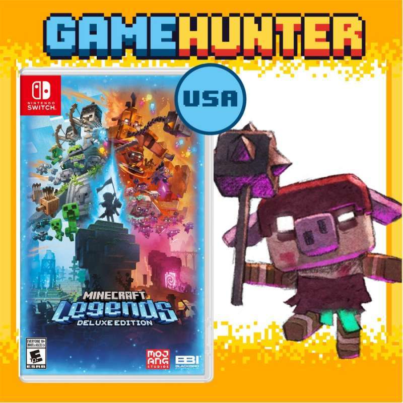Promo Nintendo Switch Minecraft Legends / Minecraft Legend Diskon 5% di Seller GameHunter ...