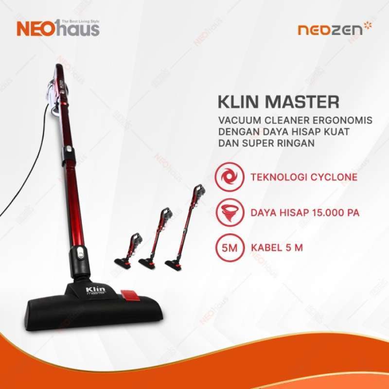 Jual Klin Master Super Cyclone Vacuum Cleaner / Silent Vacuum Cleaner ...