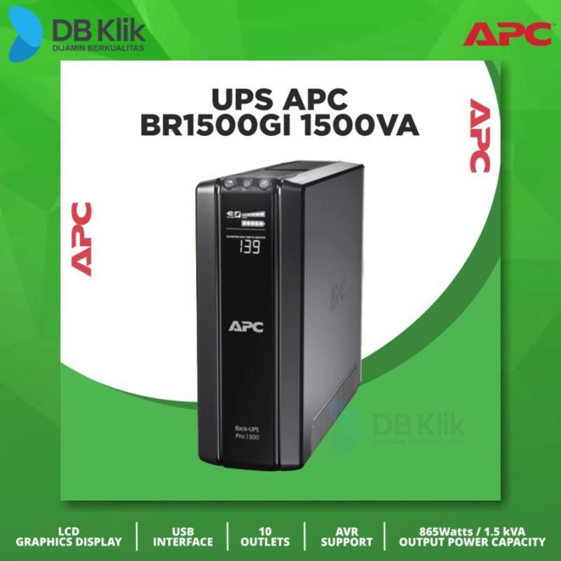 Jual Ups Apc Br1500gi Di Seller Dbklik Surabaya Official Store - Dbklik Surabaya - Kota Surabaya ...