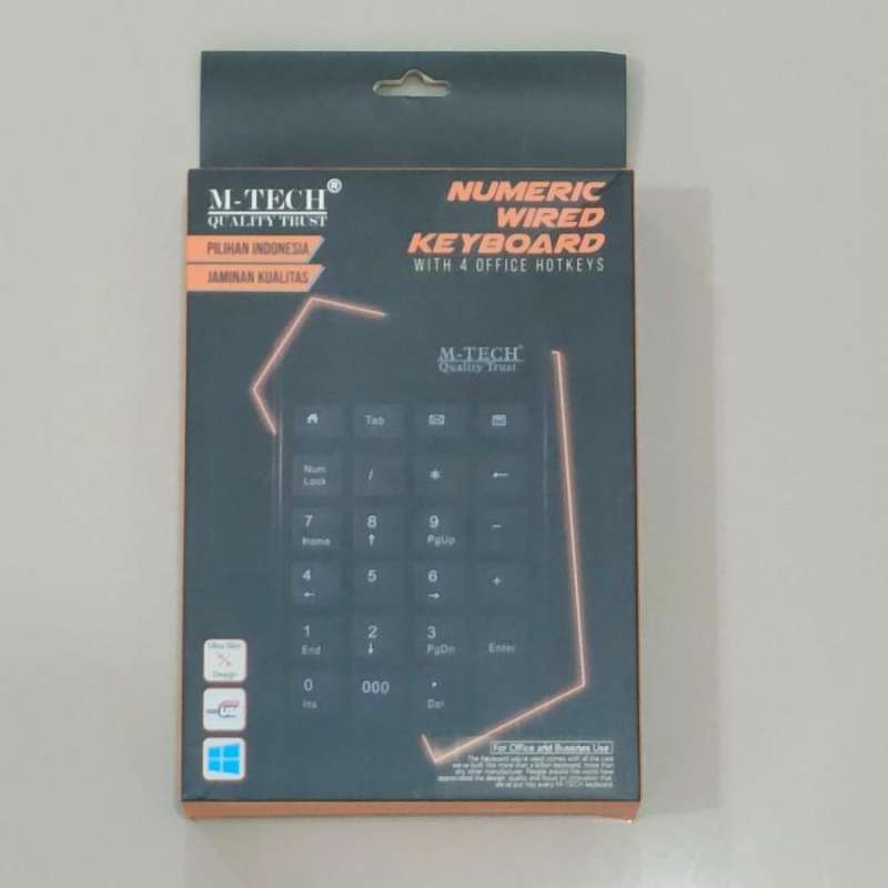 Jual Numeric Keypad Keypad Numberic M Tech Keyboard Numpad Di