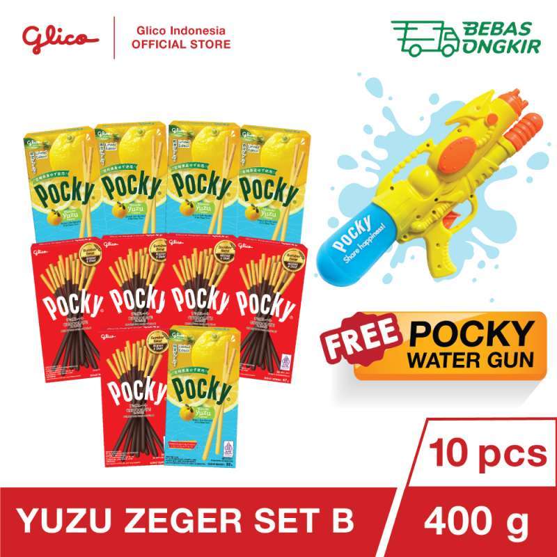 Promo Pocky Yuzu Zeger Set B [400 g] Diskon 25% di Seller Glico ...