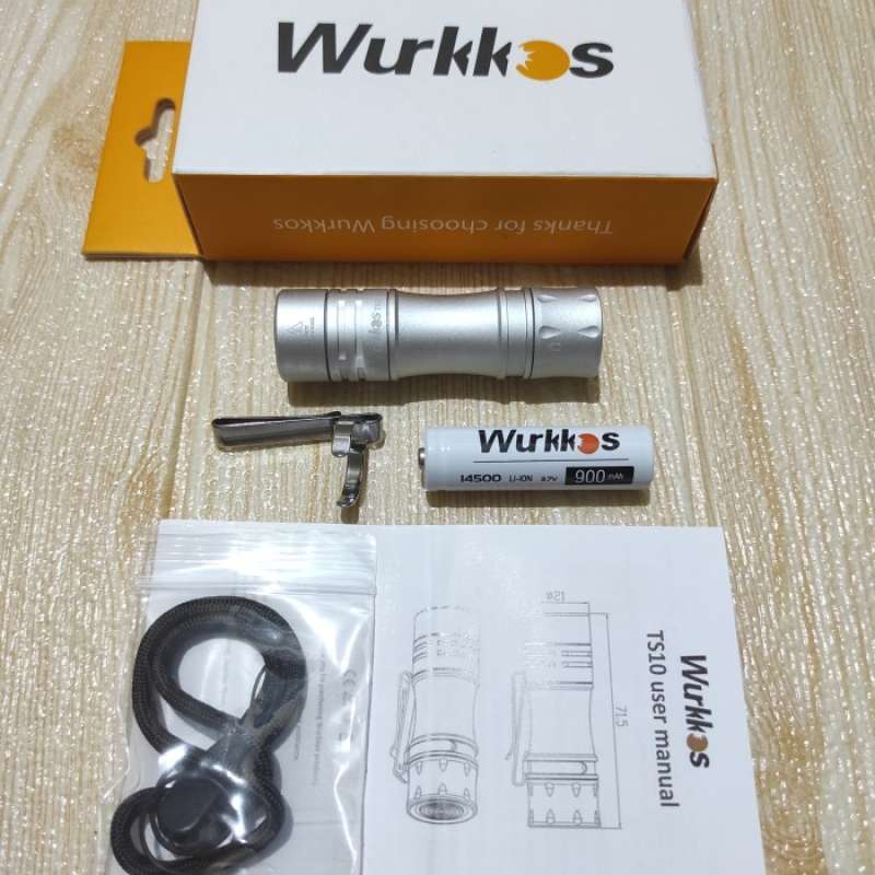 Jual Wurkkos Ts10 Anduril Ui 2 - Red 4000k Orange Di Seller Denant ...