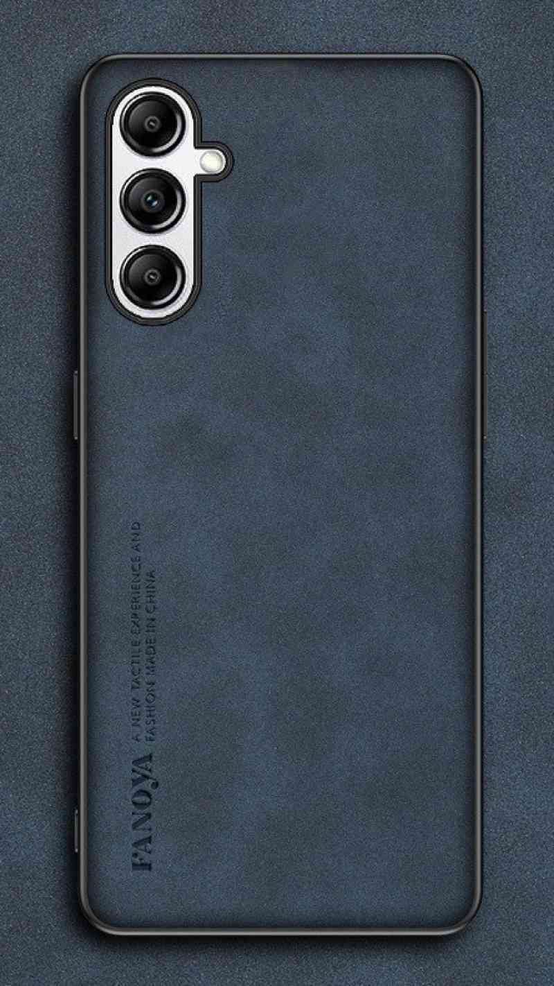 Promo Samsung Galaxy A14 5g Fanoya Premium Nappa Leather Soft Case ...