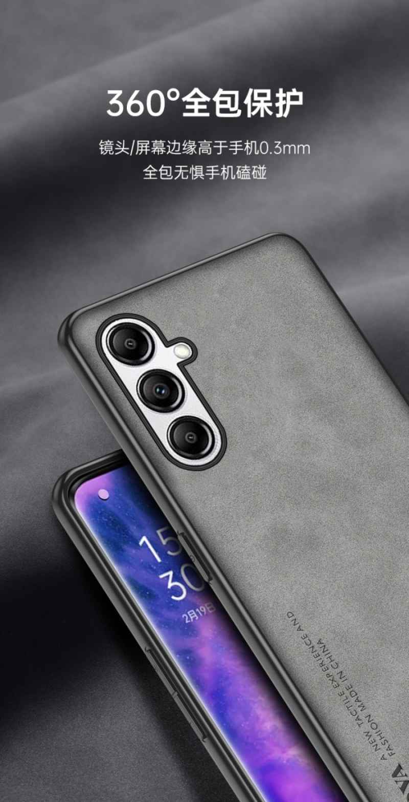 Promo Samsung Galaxy A14 5g Fanoya Premium Nappa Leather Soft Case ...