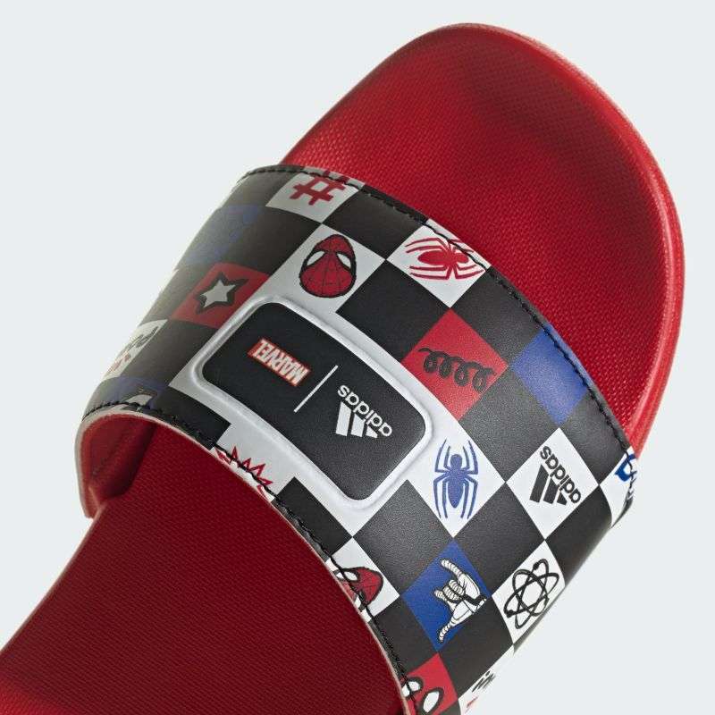 Promo adidas Kids Adilette Comfort Spiderman K Sandals Core Black ...