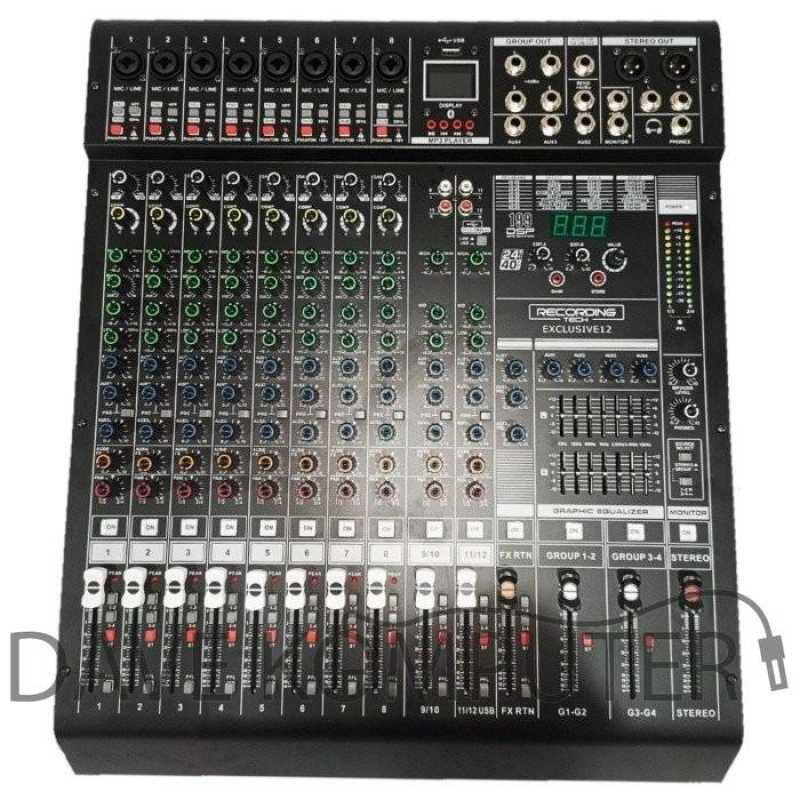 Jual Recording Tech Exclusive 12 / Exclusive12 / Exclusive-12 Mixer ...