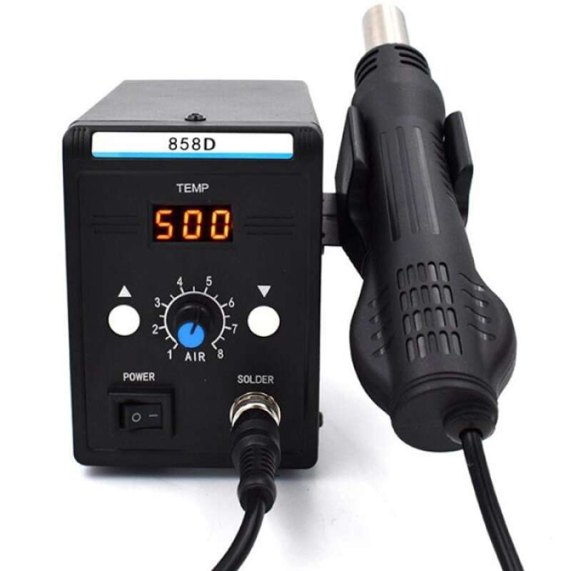 Promo Desoldering Alat Mesin Blower Panas Hot Heat Gun Set Solder ...