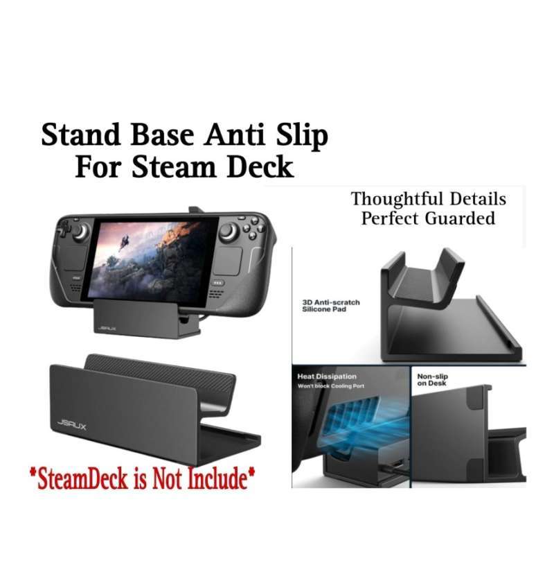 Promo Stand Base Anti-Slip JSAUX for SteamDeck Steam Deck Original Dock ...
