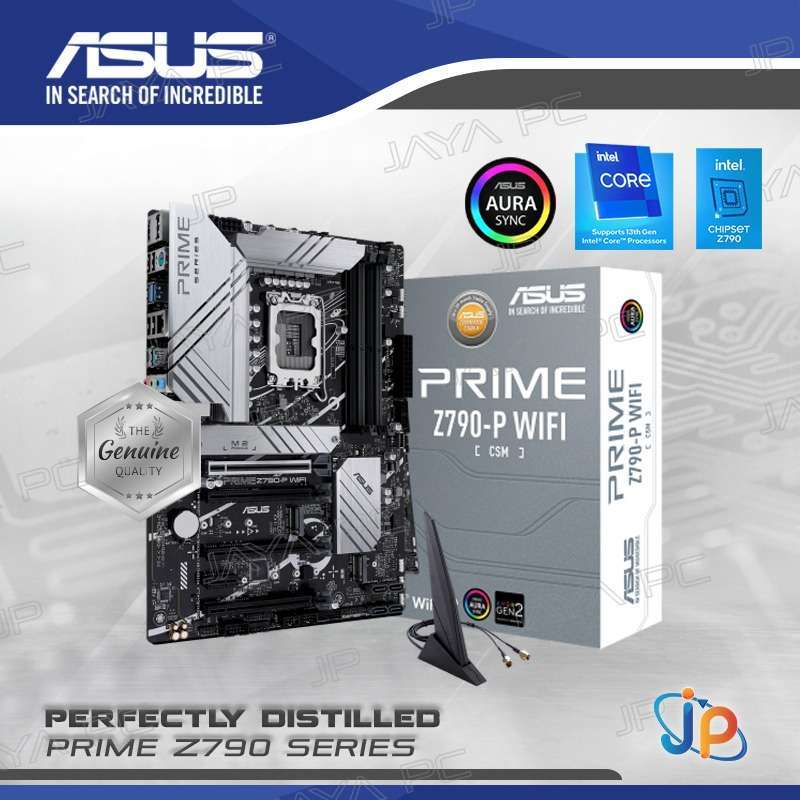 Jual Motherboard ASUS PRIME Z790-P WIFI-CSM (LGA1700, Z790, DDR5, USB3 ...