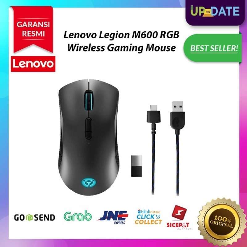 Jual Lenovo Legion M600 Wireless Gaming Mouse - Black di Seller Up To ...