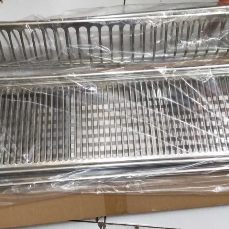 Jual Rak Piring Gelas Gantung Stainless Harfit / Dish Rack Ukuran 100 ...
