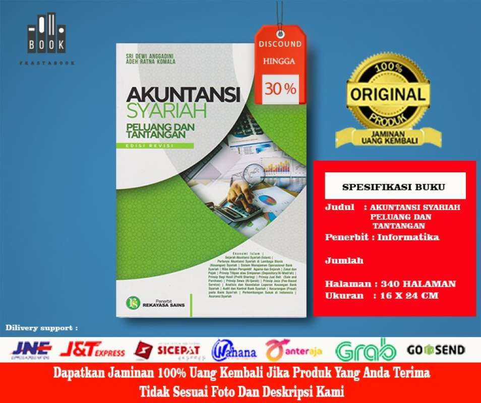 Promo BUKU AKUNTANSI SYARIAH PELUANG DAN TANTANGAN (edisi revisi) Diskon 23% di Seller AJ_store ...