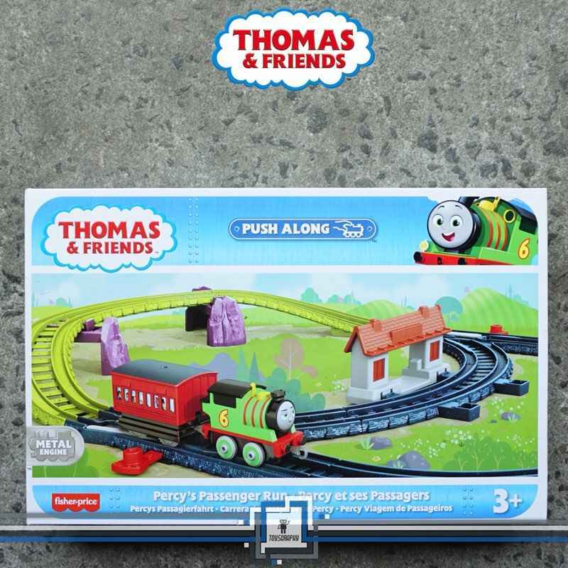 Jual Thomas & Friends Push Along Percy's Passenger Run Engine Track Set ...