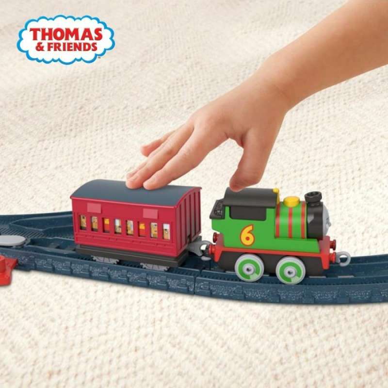 Jual Thomas & Friends Push Along Percy's Passenger Run Engine Track Set ...