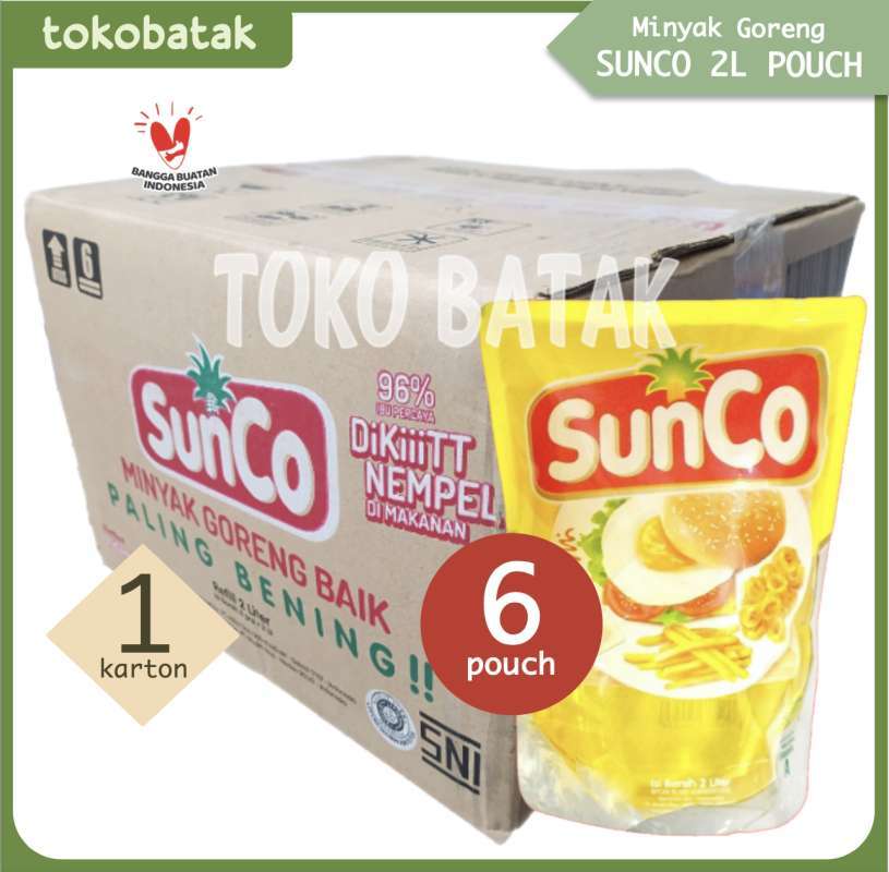 Promo Sunco 500 Ml Minyak Goreng [24 Pouch] Diskon 17% Di Seller Toko ...