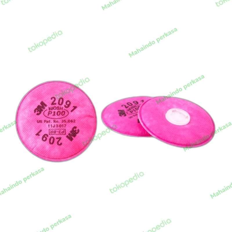 Promo 3M 2091 Particulate Filter Respirator Niosh Diskon 23% di Seller ...