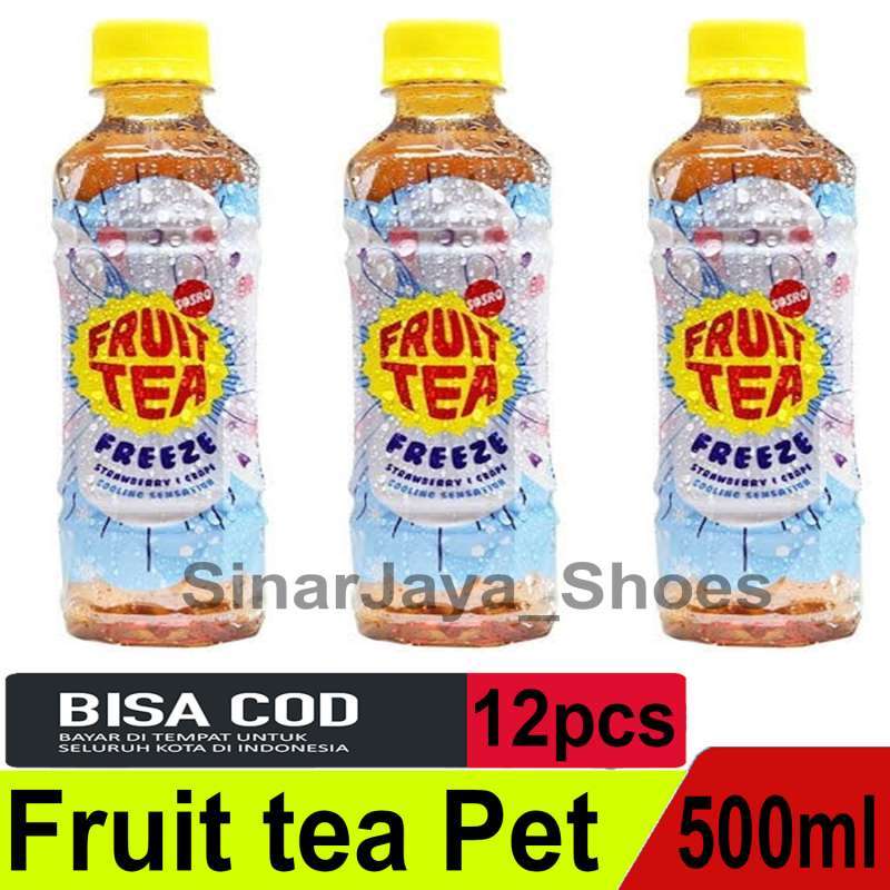 Jual Fruit Tea Sosro Freeze Pet 500 Ml Isi 12 Pcs - Apel Di Seller Sinarjaya_shoes - Kedung ...