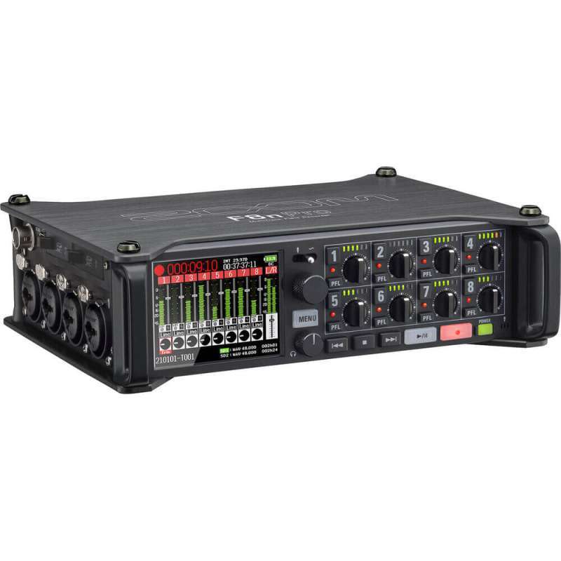 Jual Zoom F8n Pro Multitrack Field Recorder With Mixer Audio 8-input Di ...