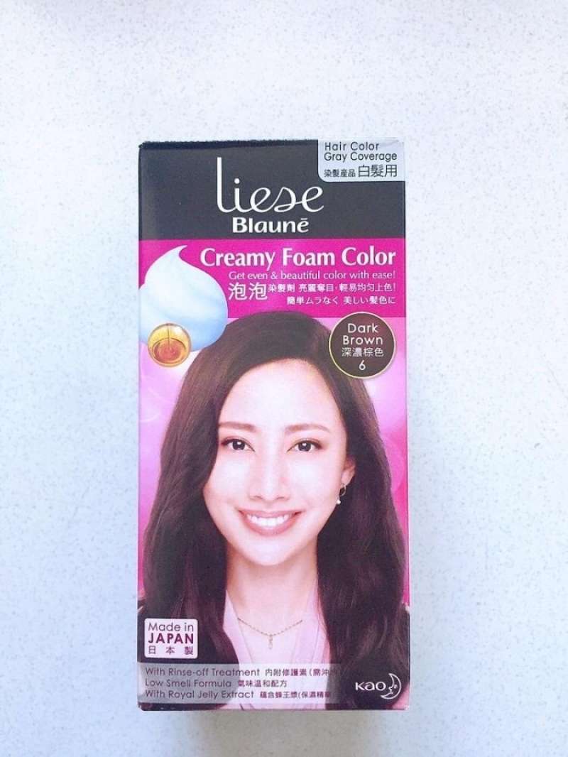 Jual Liese Creamy Foam Color Dark Brown di Seller QiaNayu - Tugu ...