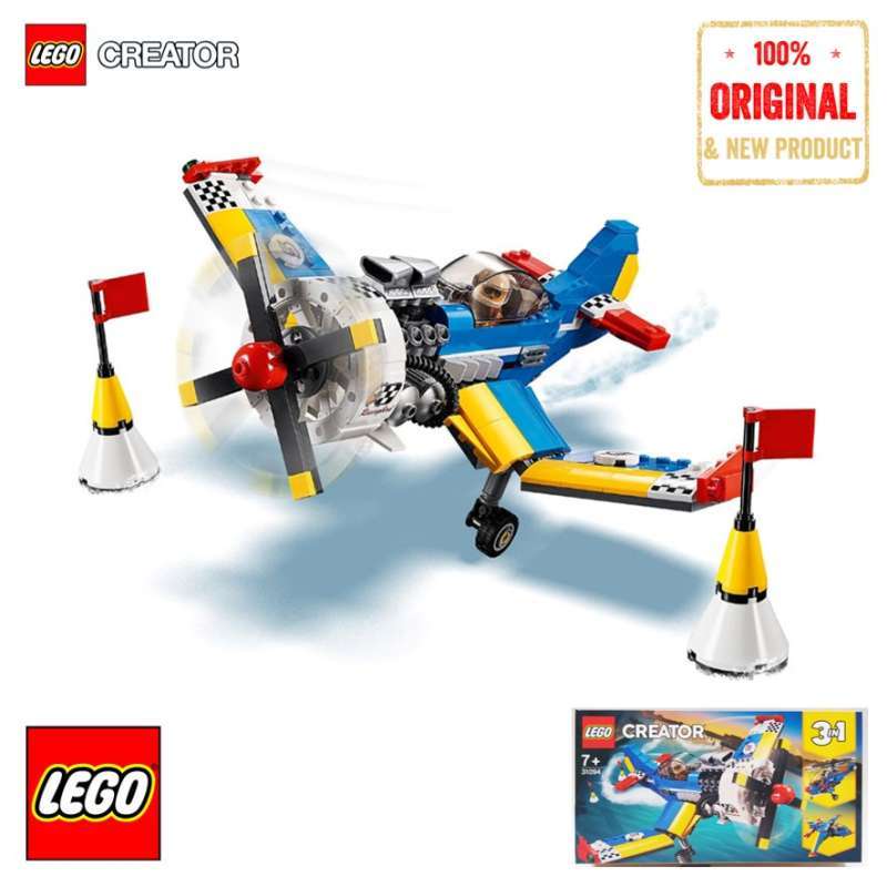 Promo Lego Creator 31094 Race Plane Building Blocks Mainan Diskon 45% ...