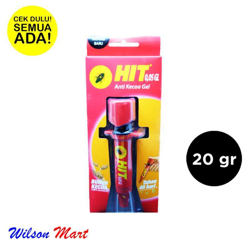 Jual Hit Anti Kecoa Gel 20 Gram Di Seller Wilson Mart - Angke, Kota ...