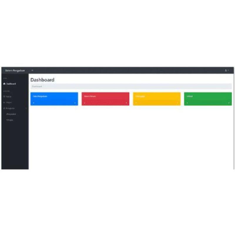 Jual Source Code Aplikasi Pengaduan Masyarakat Berbasis Web Php Di Seller P Store Net