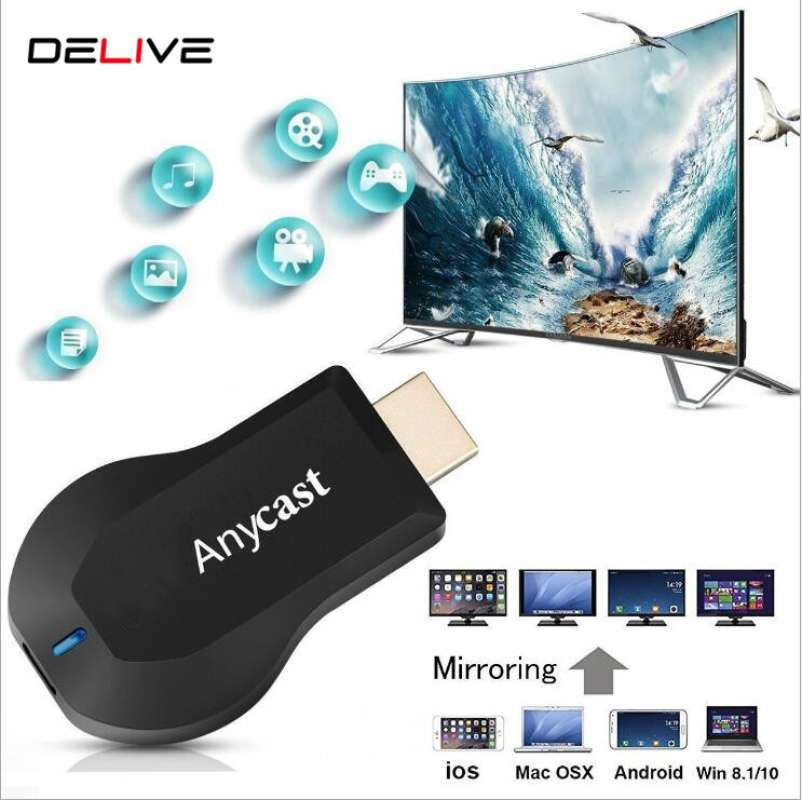 Promo Free Shipping/DELIVE Anycast M2 Chromecast Mirroring Para TV ...