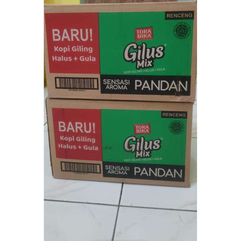 Jual Torabika GILUS Mix Pandan Per Dus / Karton (12 Renceng / 10 Sachet ...