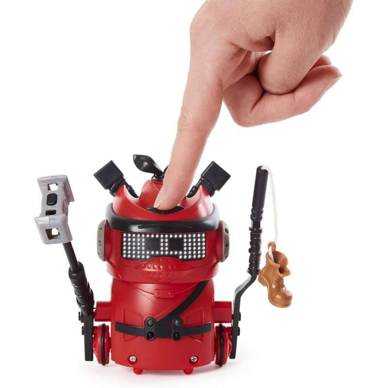 Jual Ninja Bots 2-Pack, Hilarious Battling Robots (Red-Black) with 6 ...