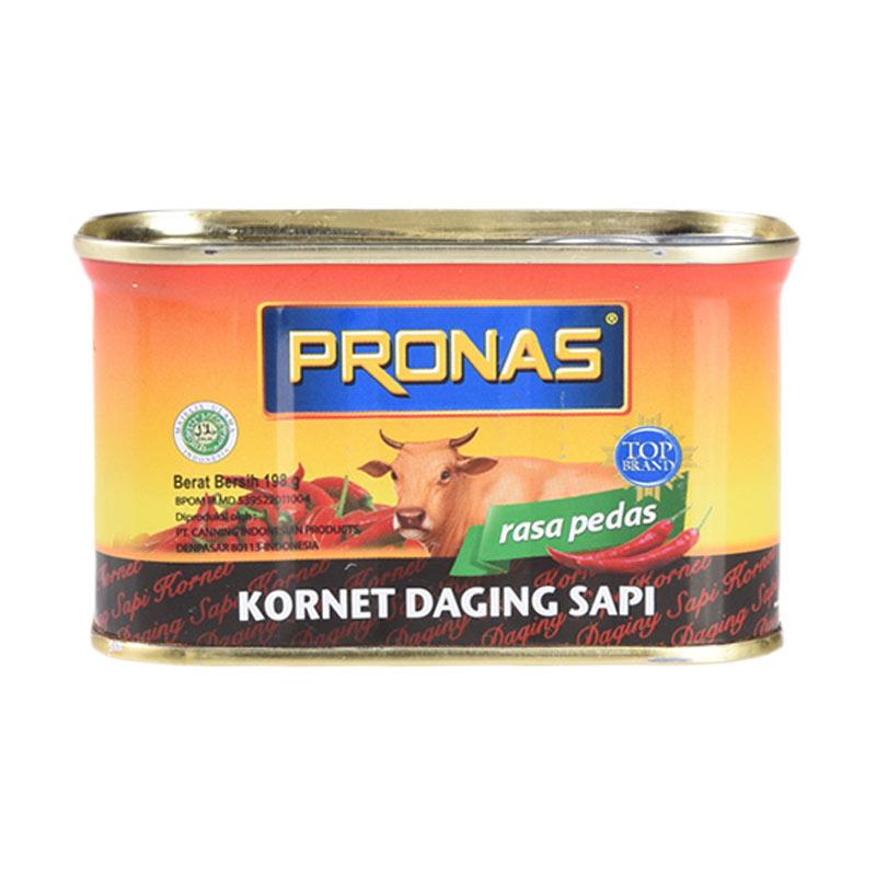 Promo Pronas Corned Beef Chili Flavour Makanan Kaleng [198 g ...