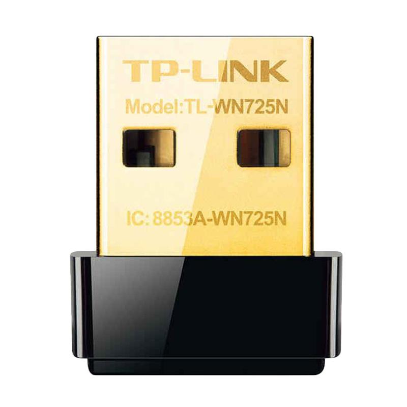 Jual TP-LINK TL-WN725 USB Wifi Dongle Nano Adapter [150 Mbps] - Hitam ...
