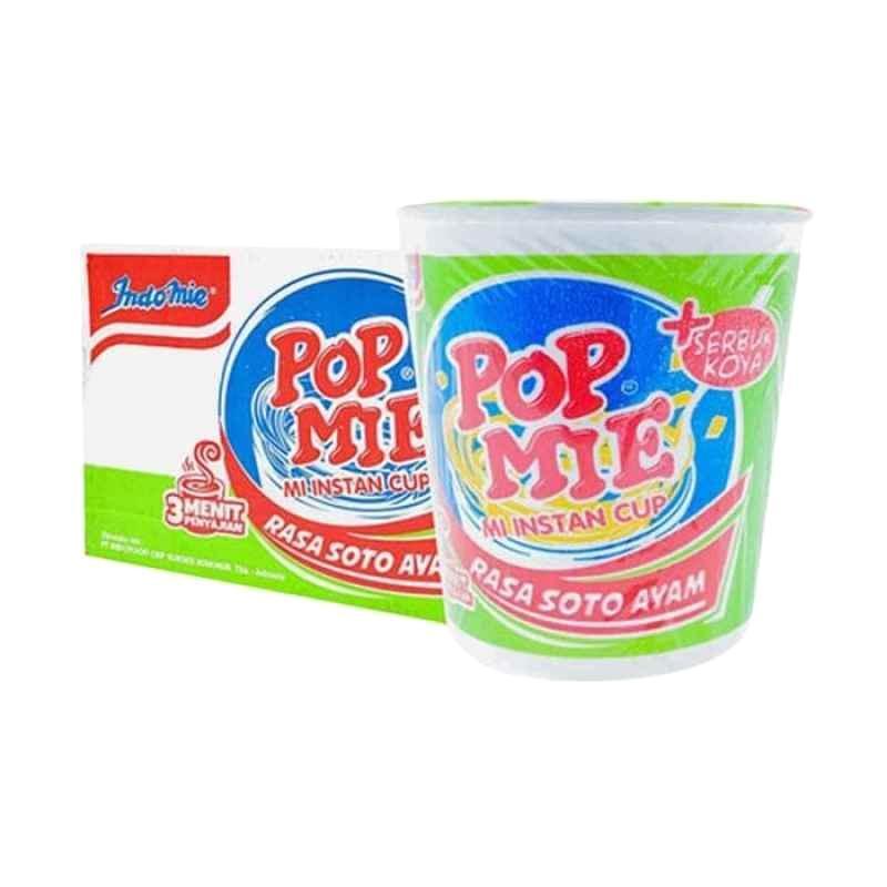 Jual Pop Mie Kuah Rasa Soto Ayam Mie Instan [24 pcs] di Seller Toko ...