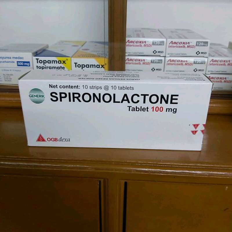 Jual Spironolactone 100 Mg Box (100 Tablet) ORIGINAL di Seller Apotik ...