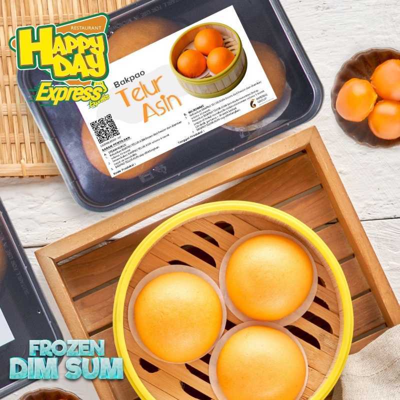 Jual Happy Day Express Bakpao Telur Asin - Frozen Dimsum di Seller ...