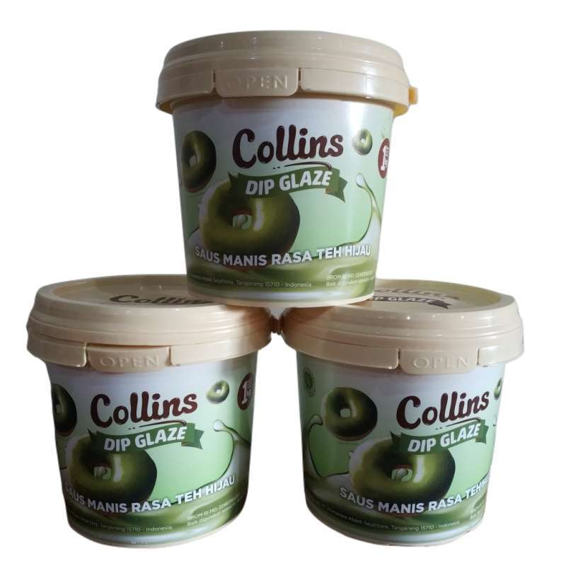 Jual COLLINS DIP GLAZE Matcha 1Kg di Seller Toko Aneka Online - Toko ...