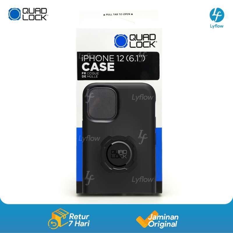 Jual Quad Lock Apple iPhone 12 Pro 6.1 Drop Proof Secure Protection ...