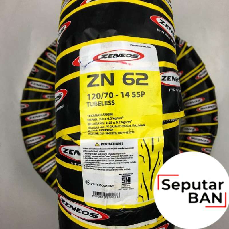 Promo Ban Belakang Honda Pcx // Zeneos Zn62 120/70 R14 Tubeless Diskon ...