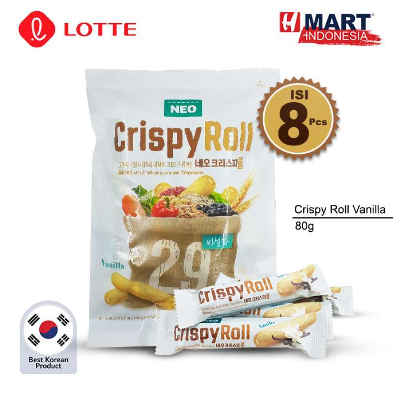 Jual Neo Crispy Roll Vanilla Di Seller H-mart Indonesia - Kramat Pela ...