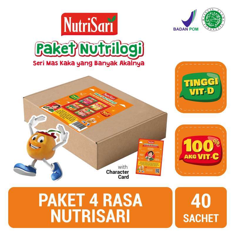 Jual NutriSari - Paket NuTrilogi Seri Mas Kaka yang Banyak Akal di ...