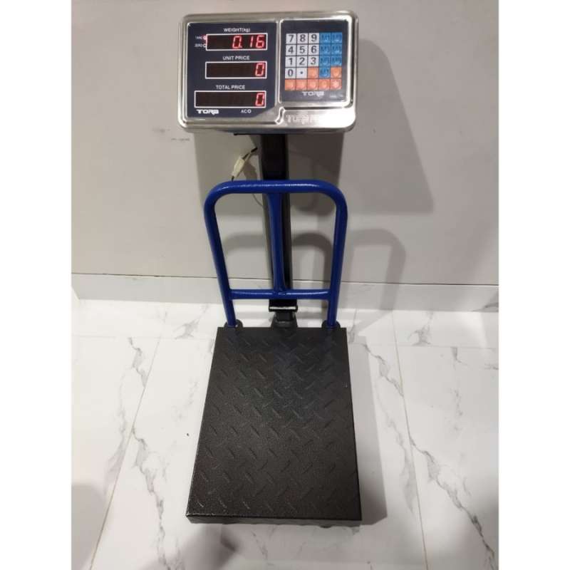 Jual Tora Digital Platform Scale 100kg Timbangan Duduk Elektrik 100 kg ...