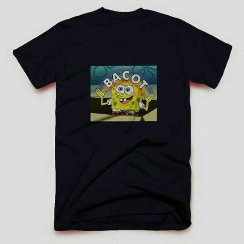 Promo BAJU SPONGEBOB BACOT | T-SHIRT SPONGEBOB BACOT | SPONGEBOB BACOT ...