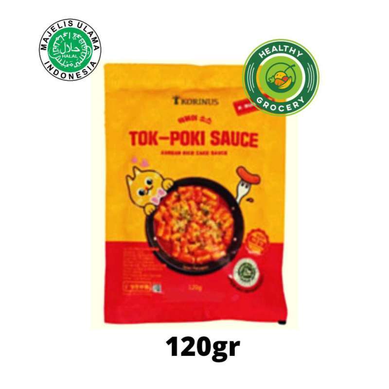 Jual Korinus Tok-poki Sauce Korean Rice Cake Sauce 120gr / Saus Tokpoki ...