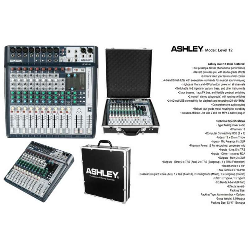 Jual Mixer Ashley X Man 12 Terbaik Februari 2025 - Harga Murah & Gratis ...