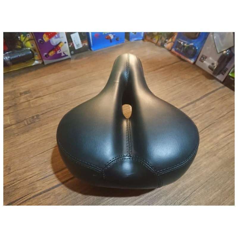 Promo Jual West Biking Sadel Saddle Jok Sepeda Lebar Empuk Leather ...