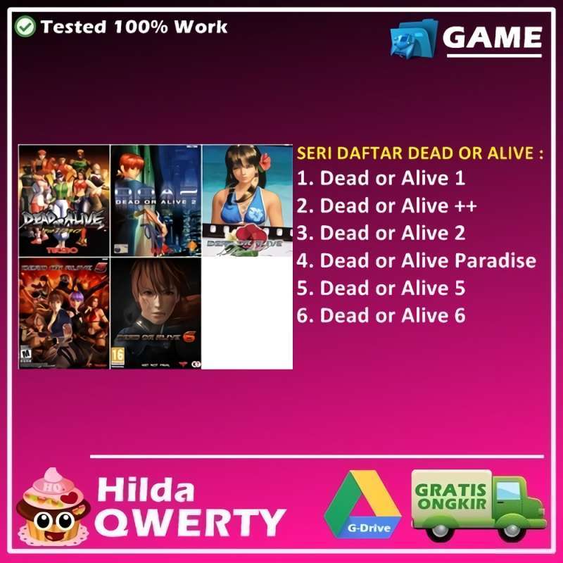 Jual Dead or Alive Paket Lengkap SEMUA SERI untuk PC Laptop di Seller ...