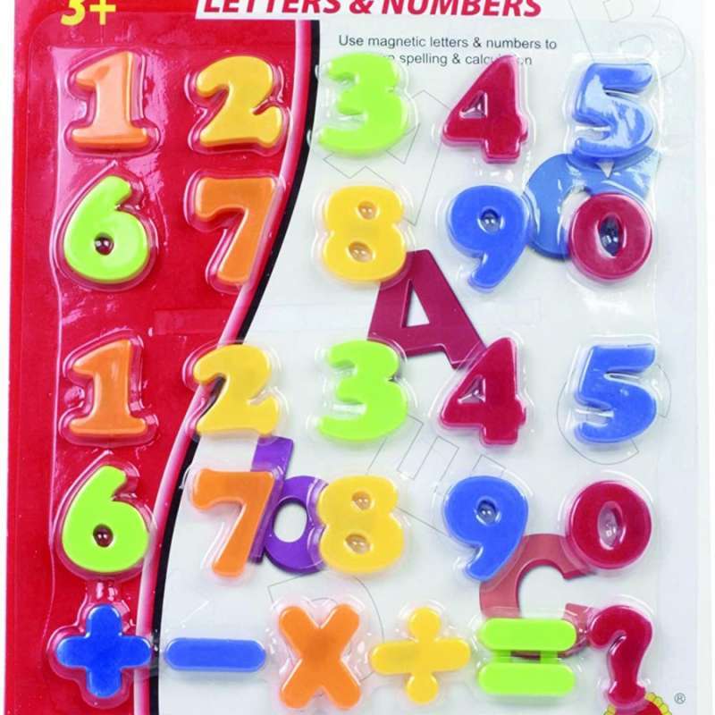 Jual Mainan Edukasi Magnetik Letters Numbers Huruf Magnet-angka di ...