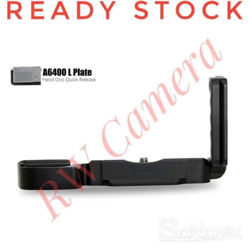 Jual L Plate Sony A6400 Quick Release Plat Tripod Shape Alpha 6400 Rig ...