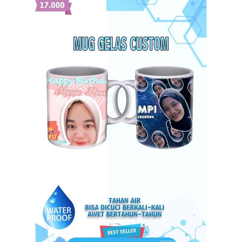 Jual Mug Gelas Custom Bebas Gambar Bebas Request Murah Di Seller Dash ...