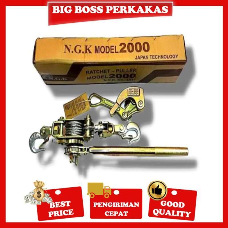 Promo Ratchet puller ngk rachet 2 ton tracktang kodokan penarik kabel ...