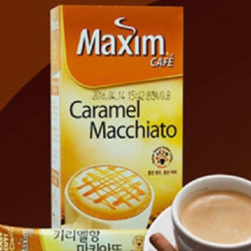 Jual Kopi MAXIM CAFE CARAMEL MACCHIATO isi 10 Sachets di Seller Dash ...
